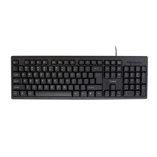 Basic Wired Keyboard - Black – Tonic