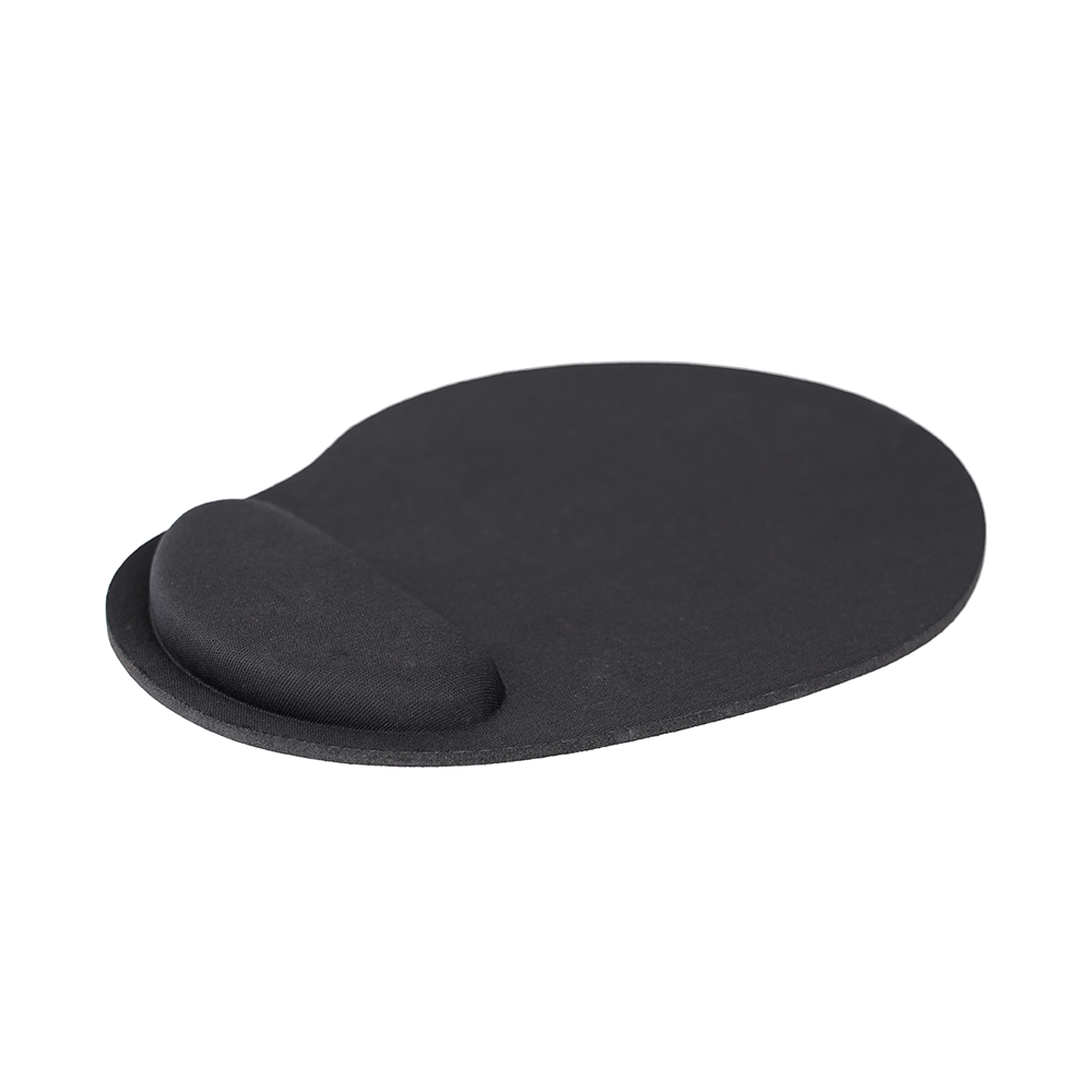 Mouse Mat with Wrist Rest - Black – Tonic